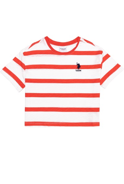 U.S. Polo Assn. Kız Çocuk T-Shirt 50248967-VR213
