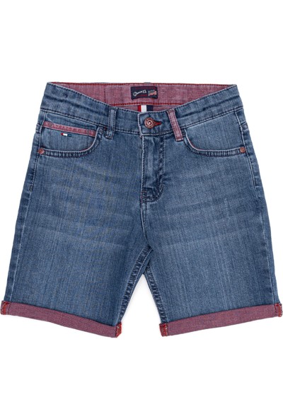 U.S. Polo Assn. Erkek Çocuk Kırmızı Bermuda 50247283-VR030