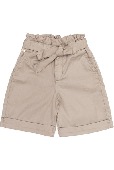 U.S. Polo Assn. Kız Çocuk Haki Bermuda 50246416-VR027