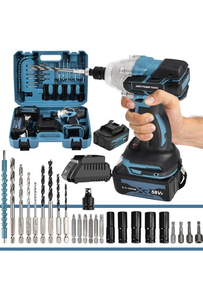 Jetta Power Tools 58VF Professional Somun Sökme Set Jetta Power Tools 58VF Professional Somun Sökme Set