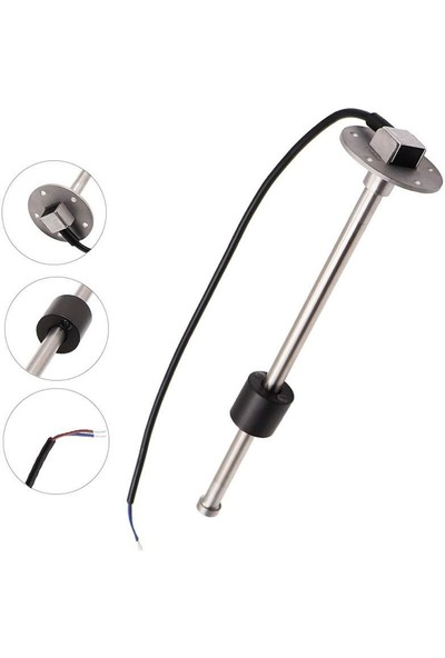 Hızmar 25 cm Su&yakıt Seviye Şamandırası & Seviye Sensörü - 0-190 Ohm - Tekne & Karavan Hızmar 25 cm Su&yakıt Seviye Şamandırası & Seviye Sensörü - 0-190 Ohm - Tekne & Karavan