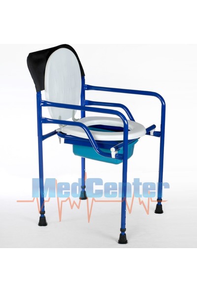 Medcenter Katlanabilir Klozet Yükseltici Banyo-Komottuvaletsandalyesi
