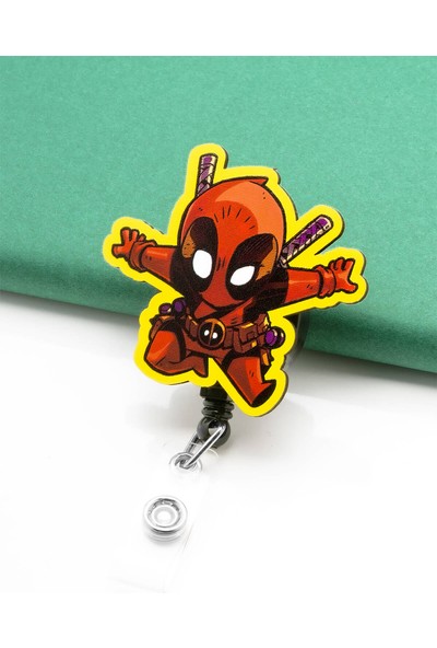 Apptakı Deadpool Yoyo Yaka Kartığı Yoyo Kartlık - YOY0053