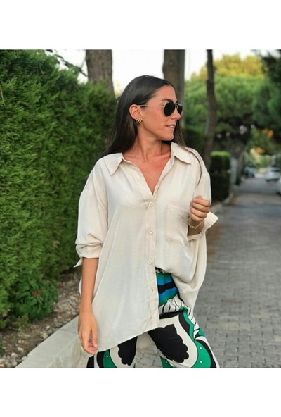 Ay & Ay Butik Oversize Gömlek