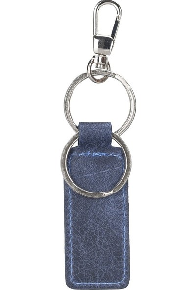 PLM Mina Deri Anahtarlık Tn5 Mavi