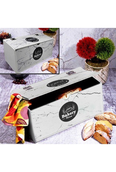 Porsima MY017 Mermer Desenli Ekmeklik