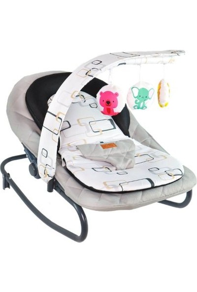 Kanz Destin Plus Oyuncaklı Ana Kucağı Gri