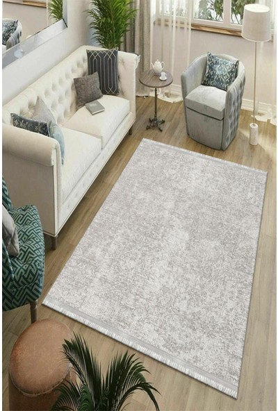 Perla Soft Bambu Kaymaz Tabanlı Modern Yıkanabilir Antibakteriyel Halı ve Yolluk