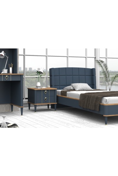 Doressa Grealish Blue Komodin