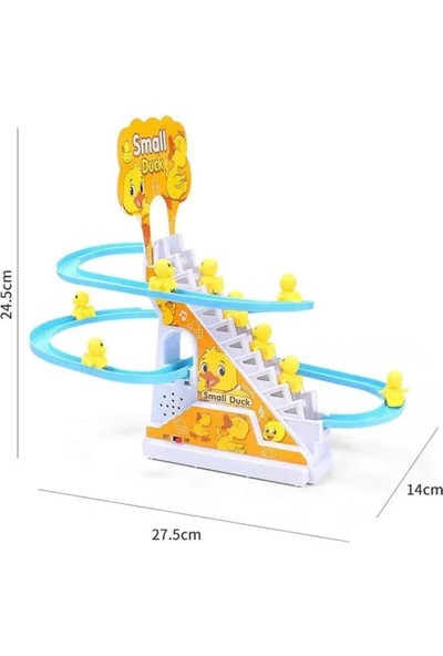 Dön Dolaş Ördek Oyunu Merdivenden Çıkıp Kaydıraktan Kayan Yavru Ördekler Işıklı Müzikli Dön Dolaş Ördek Oyunu Merdivenden Çıkıp Kaydıraktan Kayan Yavru Ördekler Işıklı Müzikli
