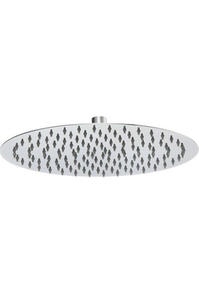 Fause Tepe Duş Başlığı Oval Slim 304 Metal Ø25 cm Fause Tepe Duş Başlığı Oval Slim 304 Metal Ø25 cm