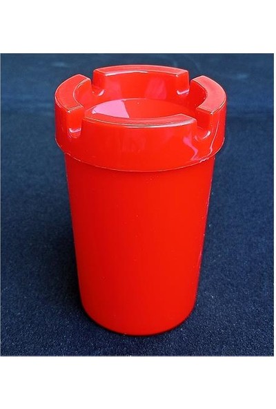 Giftmatik Center Giftmatikcenter Mizetto Kırmızı 4 Kanallı Duman Koku Vermeyen Küllük 716801