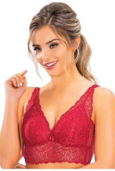 Liza 1030 Dantelli Telsiz Bustiyer Bayan Bralet Sütyen Liza 1030 Dantelli Telsiz Bustiyer Bayan Bralet Sütyen