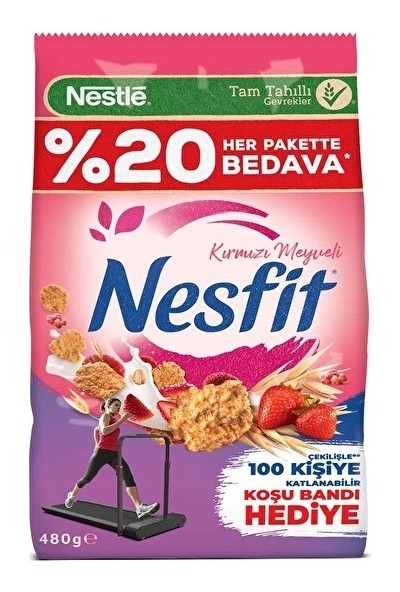 Nesfit Kırmızı Meyveli 480 gr