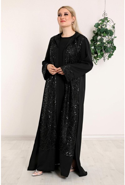 Orhan Nisaca Pul Payetli Şık Giy Çık Siyah Orhan Nisaca Pul Payetli Şık Giy Çık Siyah