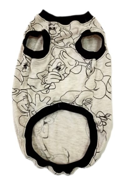 Gobo Mickey Mouse Desenli Kedi Köpek Kıyafeti Elbisesi