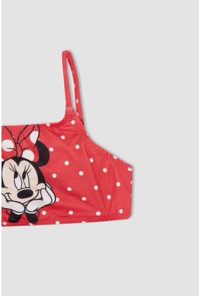 DeFacto Kız Bebek Disney Mickey & Minnie Lisanslı Regular Fit Bikini Takım W8229A222SM DeFacto Kız Bebek Disney Mickey & Minnie Lisanslı Regular Fit Bikini Takım W8229A222SM