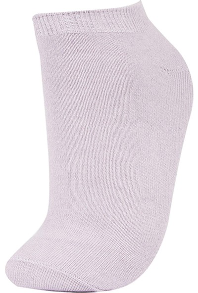 DeFacto Kadın Pamuklu 7'li Kısa Çorap N0621AZNS DeFacto Kadın Pamuklu 7'li Kısa Çorap N0621AZNS