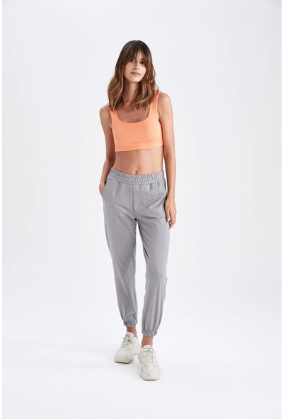 DeFacto Jogger Fit Esnek Belli Geri Dönüşümlü Eşofman ALTI U3491AZ22AU DeFacto Jogger Fit Esnek Belli Geri Dönüşümlü Eşofman ALTI U3491AZ22AU