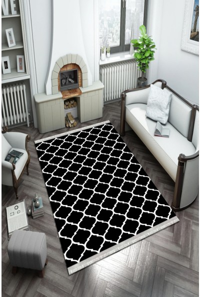 Apree Home Perla Soft Bambu Kaymaz Tabanlı Modern Yıkanabilir Antibakteriyel Halı ve Yolluk