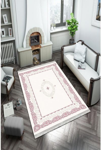 Perla Soft Bambu Kaymaz Tabanlı Modern Yıkanabilir Antibakteriyel Halı ve Yolluk