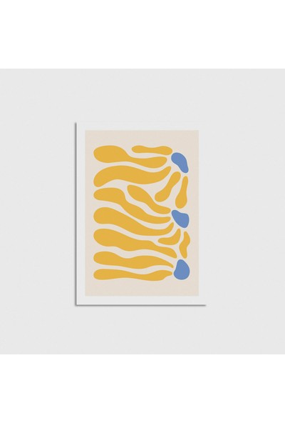 Domiruss Yellow - Çerçevesiz Poster Duvar Dekorasyonu Domiruss Yellow - Çerçevesiz Poster Duvar Dekorasyonu