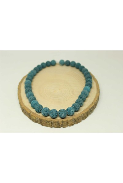 Yaşam Tohumu Lav Taşı Yeşil Renkli Dizi 12MM Yaşam Tohumu Lav Taşı Yeşil Renkli Dizi 12MM