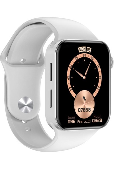 Ferrucci Fc-Smart Akıllı Saat, Nabız, Spor ve Sesli Görüşme Özellikli Wireless Şarj