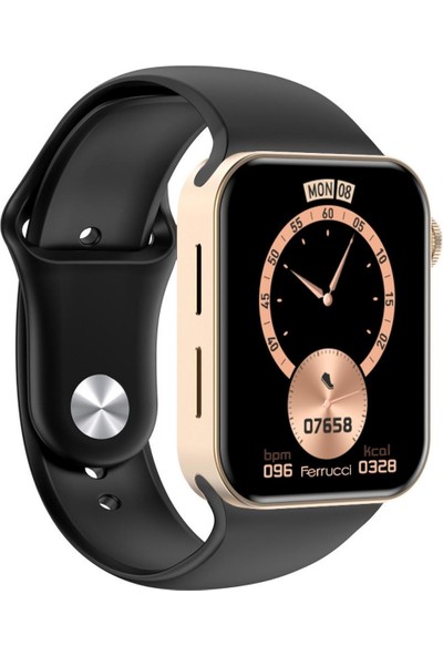 Ferrucci Fc-Smart Akıllı Saat, Nabız, Spor ve Sesli Görüşme Özellikli Wireless Şarj