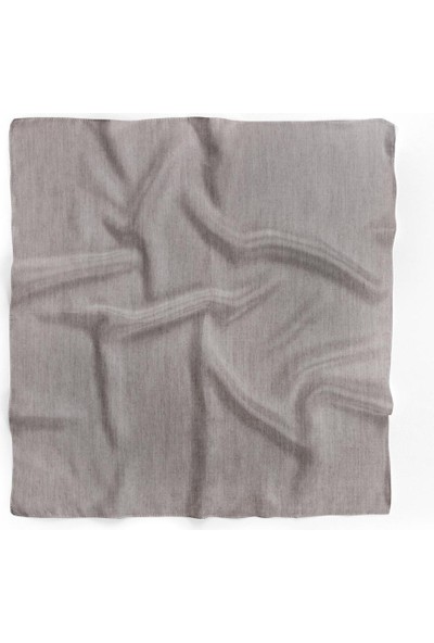 Moda Butik Kadın Keten Bandana 50X50 Vizon Moda Butik Kadın Keten Bandana 50X50 Vizon