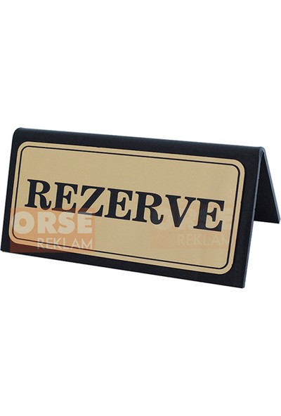 Orse Reklam Masa Rezerve Yazısı Orse Reklam Masa Rezerve Yazısı