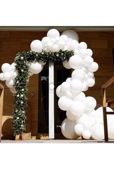 Bal10 Dünyası Pastel Beyaz Balon Seti 70 Adet Bal10 Dünyası Pastel Beyaz Balon Seti 70 Adet