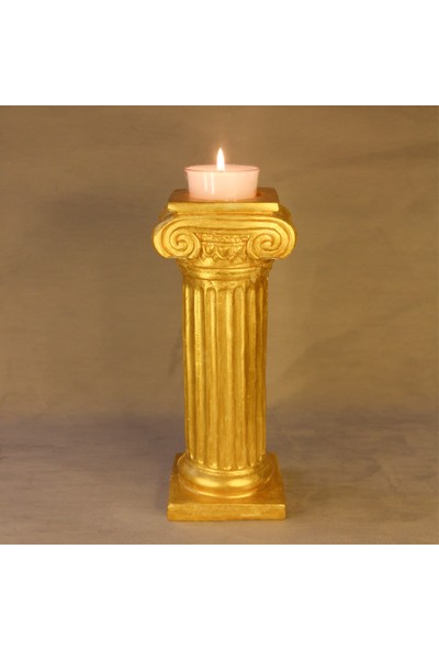 Demg Design Roma Sütunu Dekoratif Biblo/mumluk Demg Design Roma Sütunu Dekoratif Biblo/mumluk