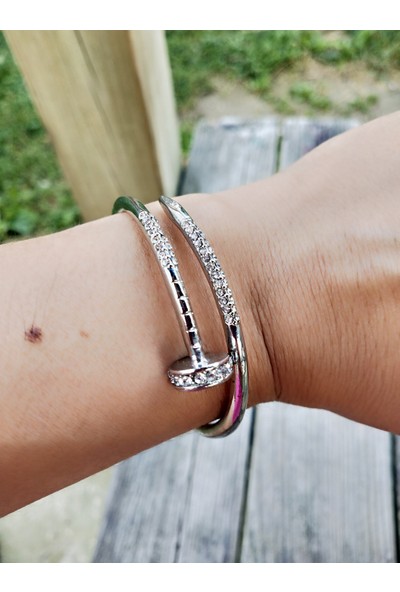 Hearmibaha Çelik Çivi Bileklik