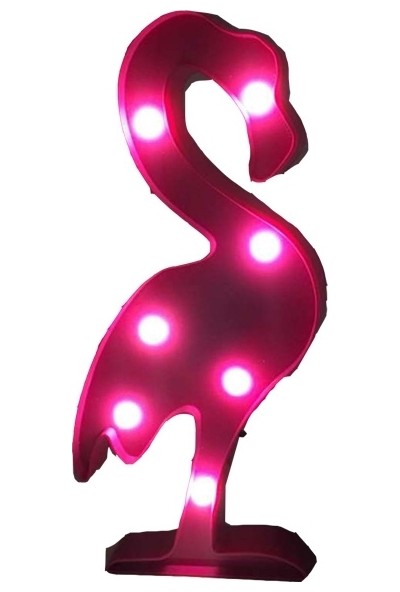 Be Or Be Flamingo Tasarımlı LED Lamba