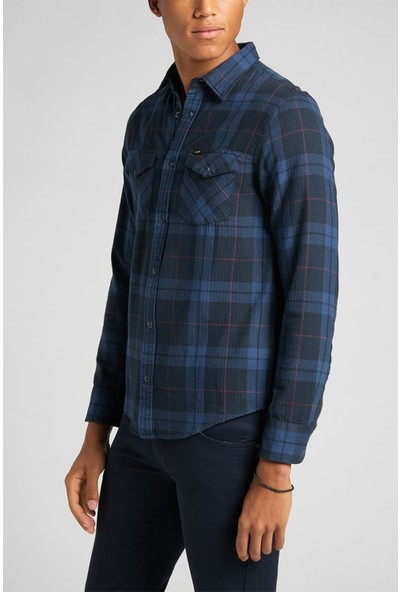 Lee Regular Fit Normal Kesim %100 Pamuk Gömlek
