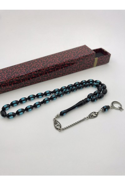 Kehribar Sürmeli Kehribar Tesbih