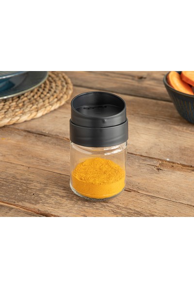 Lienza Cam Baharatlık 212 ml Antrasit