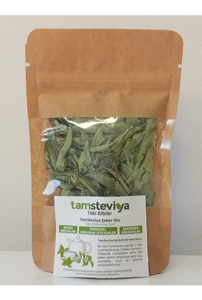 25 Gr. Kuru Stevia Yaprağı