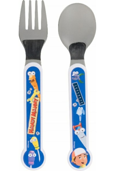 Trudeau Disney Handy Manny Çocuk Çatal Kaşık Seti