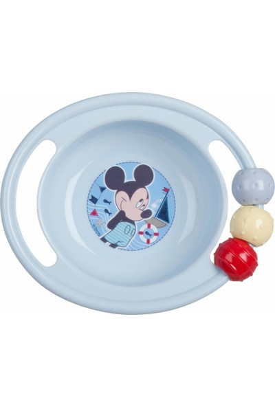 Kbobaby Disney Bebek Mickey Abc Kase Diş Kaşıyıcı Boncuklu