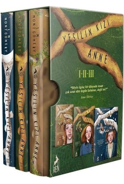 Yeşilin Kızı Anne Kutulu Set (3 Kitap Takım) (Ciltli) - L.M. Montgomery Yeşilin Kızı Anne Kutulu Set (3 Kitap Takım) (Ciltli) - L.M. Montgomery