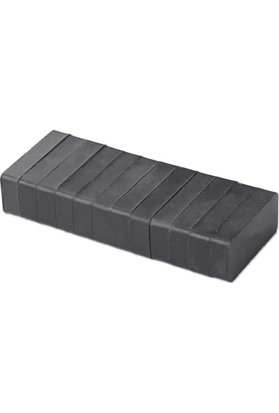 Köşeli Ferrit Kömür Seramik Magnet Mıknatıs 40 x 20 x 10 mm (10 Adet Set) Köşeli Ferrit Kömür Seramik Magnet Mıknatıs 40 x 20 x 10 mm (10 Adet Set)