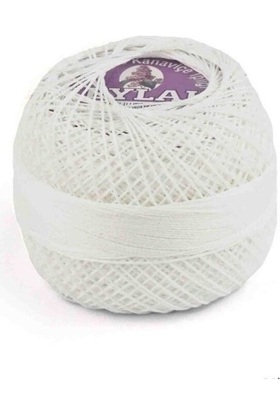 Leylak 6 Kat 25 gr No 12 Suni Ipek Etamin ve Kanaviçe Ipi Kırık Beyaz Leylak 6 Kat 25 gr No 12 Suni Ipek Etamin ve Kanaviçe Ipi Kırık Beyaz