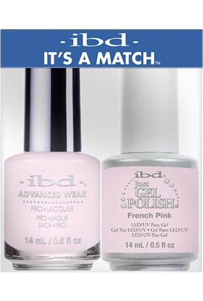 Ibd Duo Ikili Oje Seti (Normal ve Kalıcı Oje- Renk: French Pink) Ibd Duo Ikili Oje Seti (Normal ve Kalıcı Oje- Renk: French Pink)