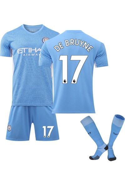 Yuandong Manchester City Forması 17 Numara De Bruyne (Yurt Dışından)