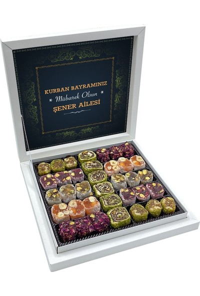 Adnan Efendi Avangard Desenli Kurban Bayramı Special Kutlu Lokum
