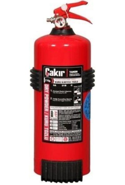 Çakır Yangın Söndürme Tüpü 2 kg Kkt Abc Çakır Yangın Söndürme Tüpü 2 kg Kkt Abc