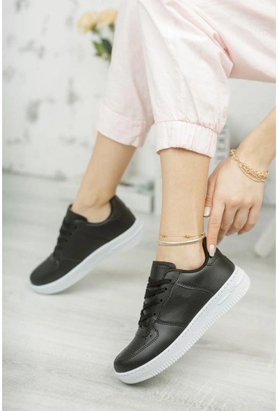 Hes Unisex Sneaker Günlük Yürüyüş Trend Spor Siyah Beyaz Ayakkabı Hes Unisex Sneaker Günlük Yürüyüş Trend Spor Siyah Beyaz Ayakkabı