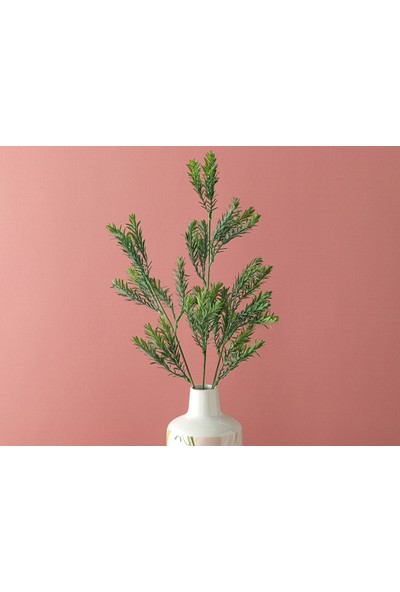 English Home Leafy Tek Dal Yapay Çiçek 73 cm Mor